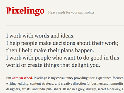 Pixelingo by Dan Mall on Dribbble