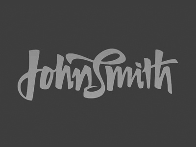 John Smith by José Joaquín [Jota] Domínguez on Dribbble