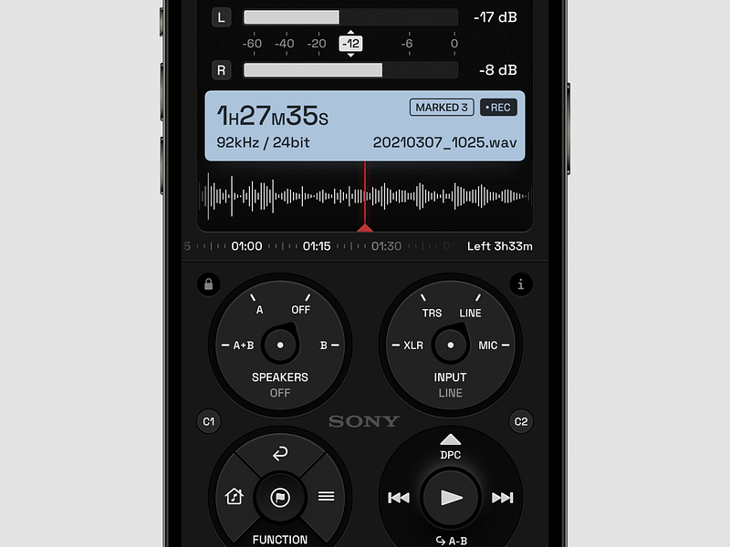 Voice Recorder 2 by 7ahang on Dribbble
