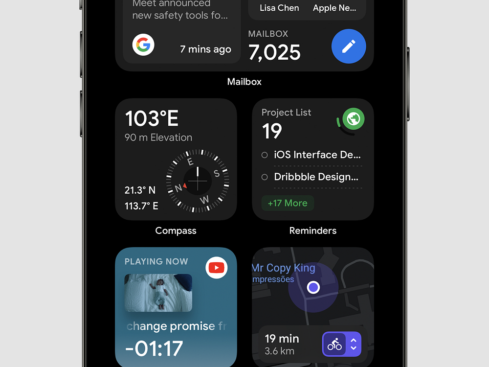 Tool Widgets 2 by yuhang on Dribbble