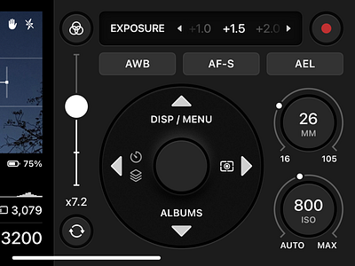 Camera Controller by yuhang on Dribbble