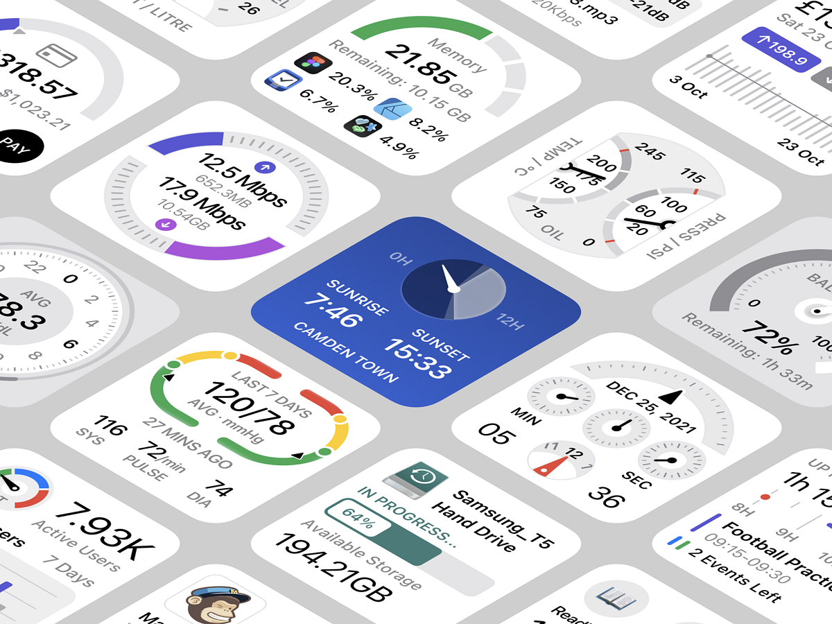 Browse thousands of Widget images for design inspiration | Dribbble