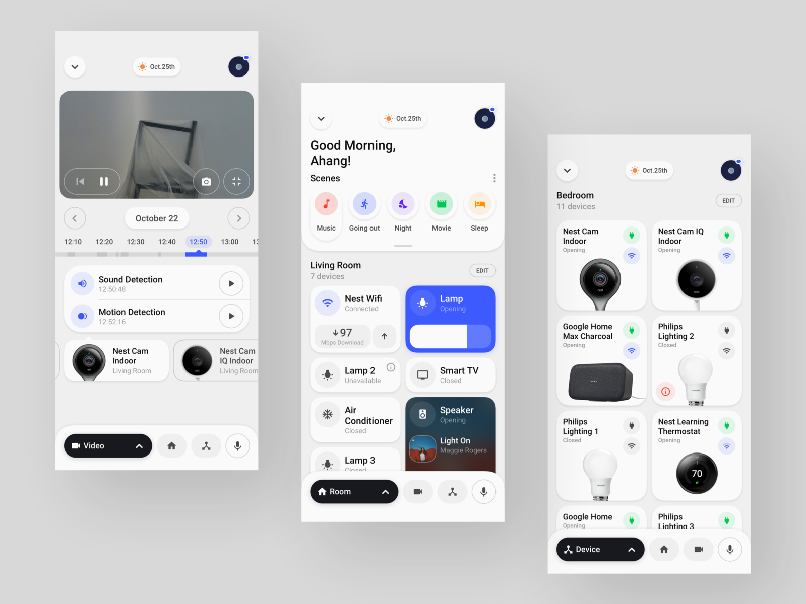 Smart Home Function by yuhang on Dribbble