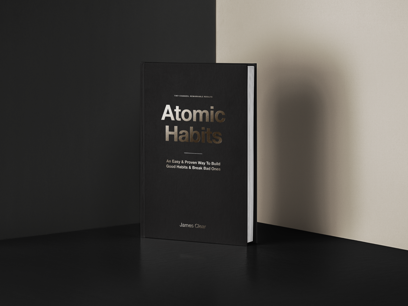 Atomic Habits by James Clear by razvan.design on Dribbble