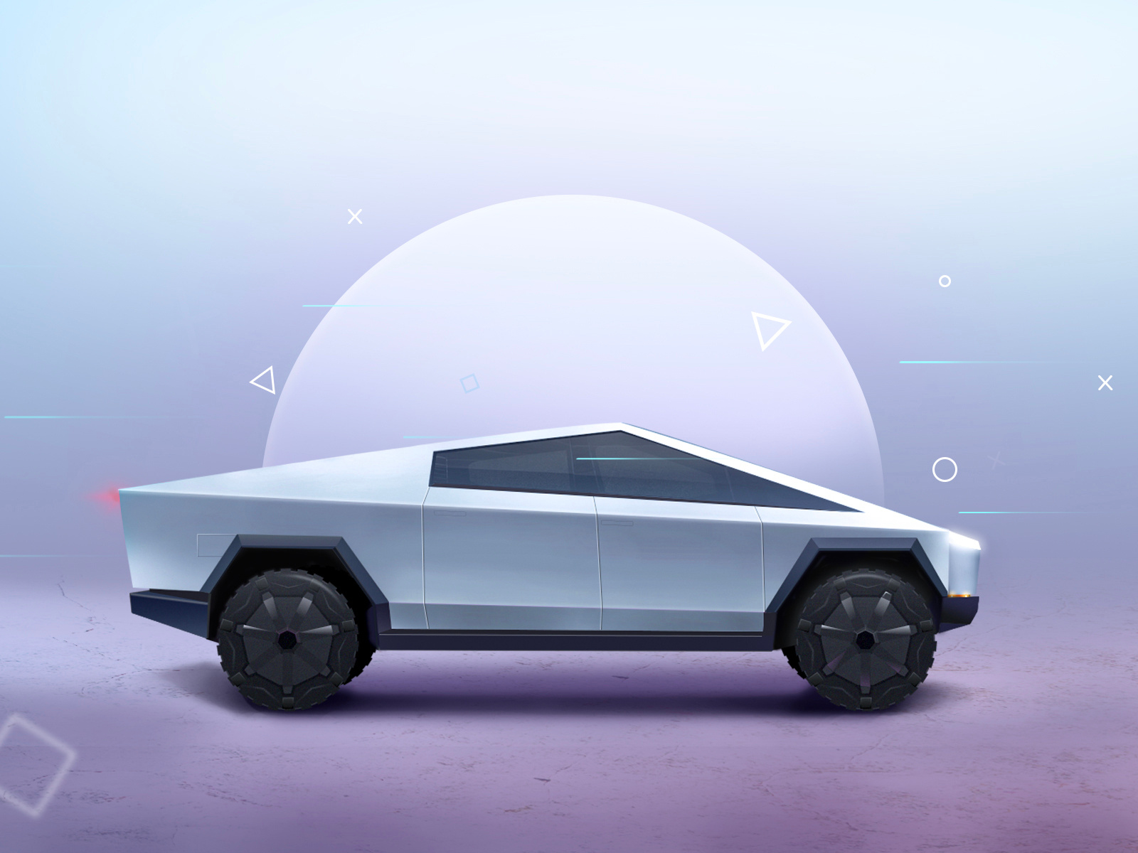 Tesla Cybertruck by Noкnoк Digital on Dribbble