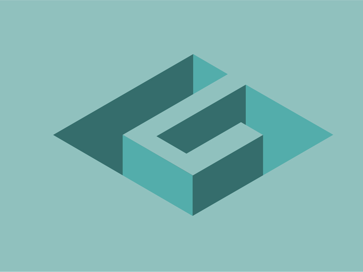Isometric Letter G by Dari Kartar on Dribbble