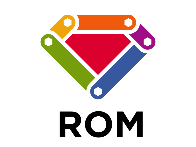 ROM logo by Ben Darlow on Dribbble