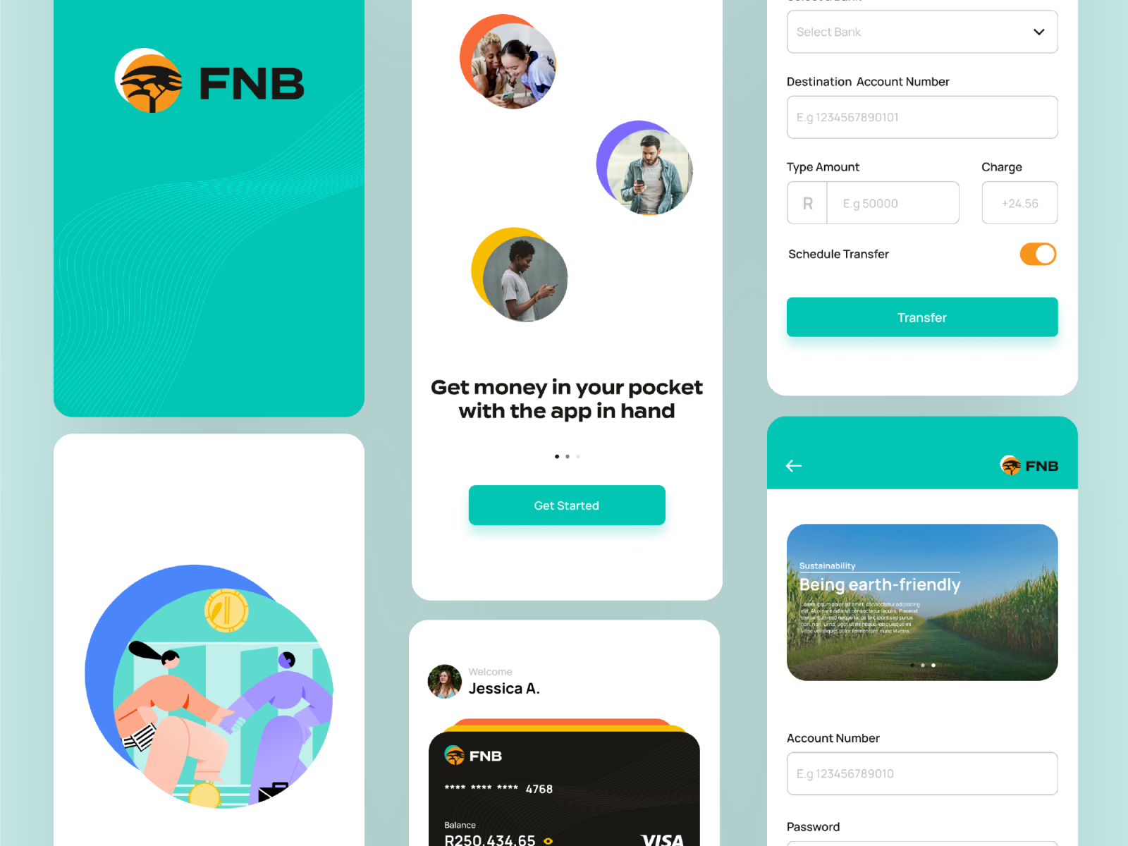 FNB UI Redesign 1 by Ajetomobi Deji on Dribbble