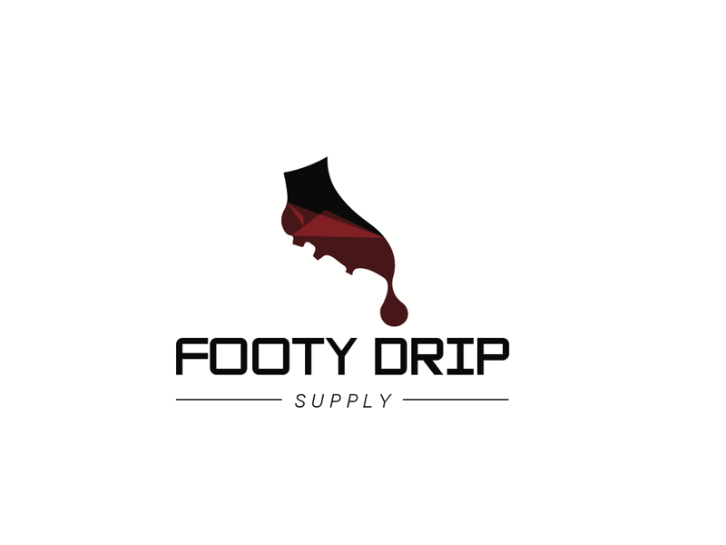 Footy Drip logo by Ajetomobi Deji on Dribbble