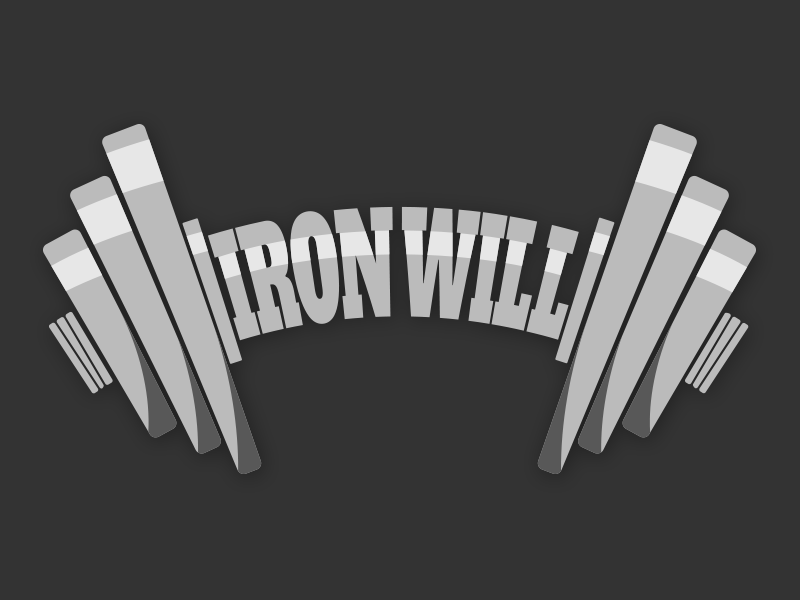 Iron Will by M Creative Designs on Dribbble