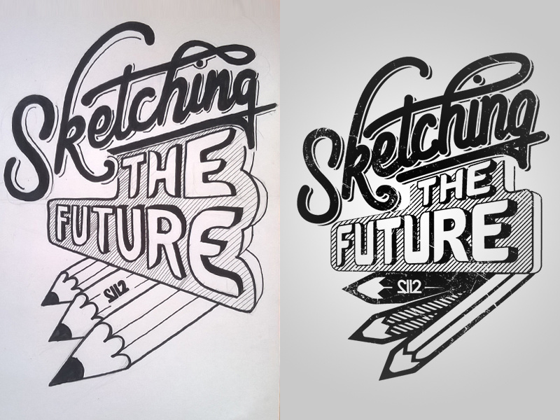 Sketching the future by M Creative Designs on Dribbble