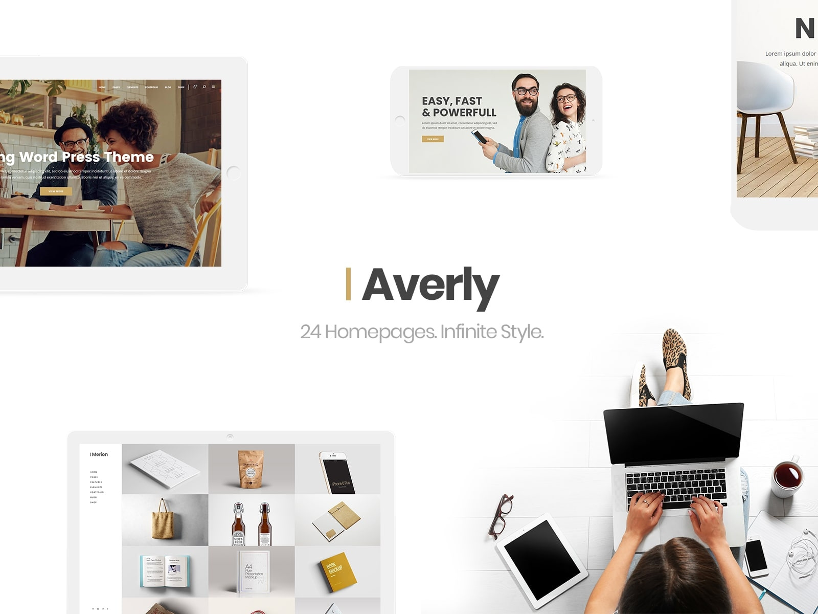 Averly - Creative Multipurpose Theme by Qode Interactive on Dribbble