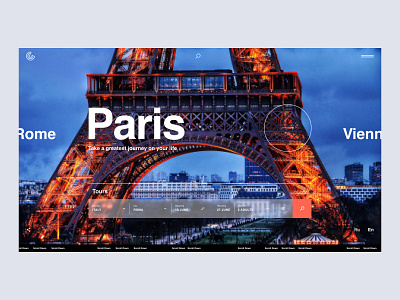 Travel company by Serhii Markov for EVNE Developers on Dribbble