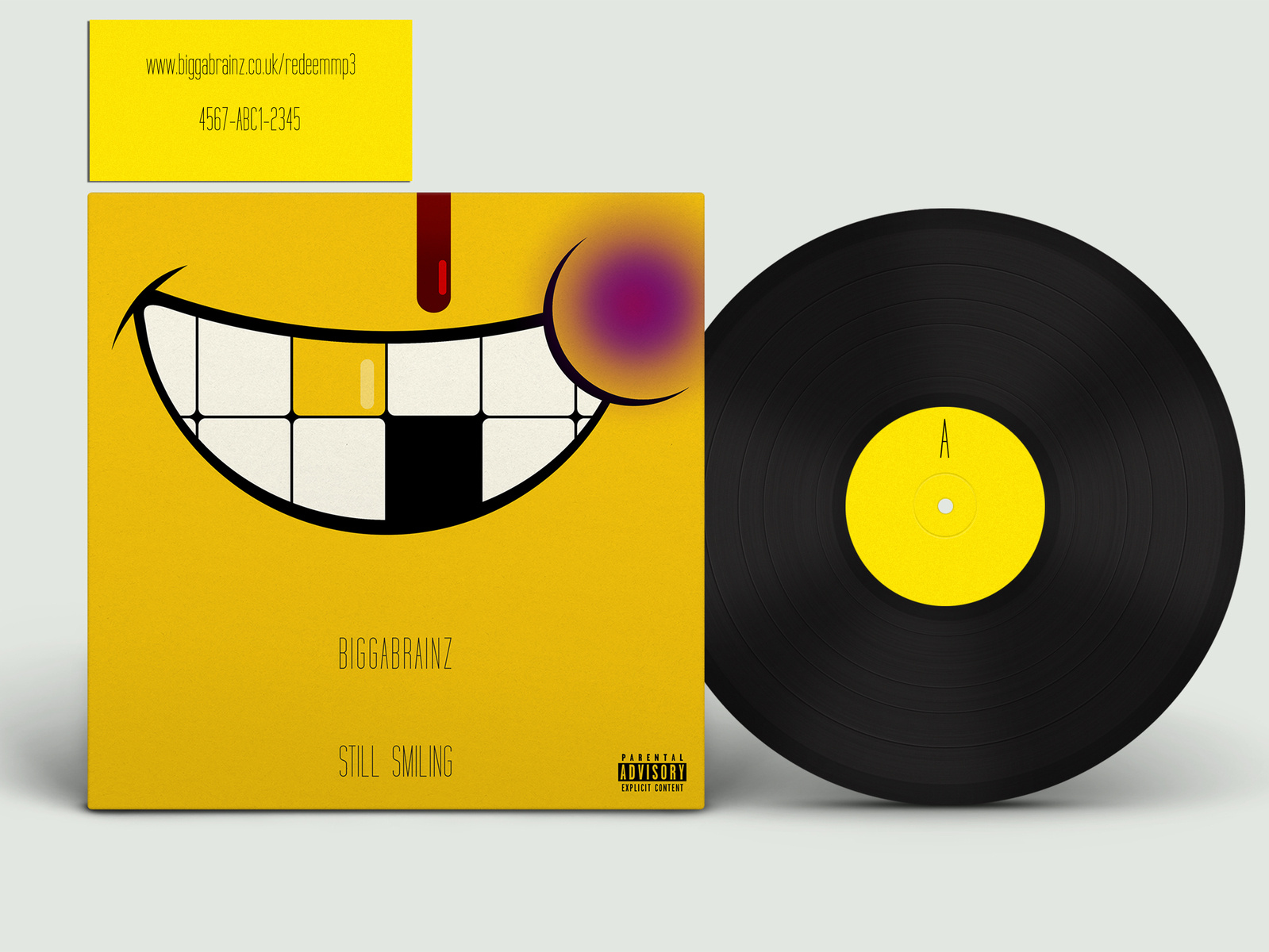 Still Smiling LP by Corey Braggs on Dribbble