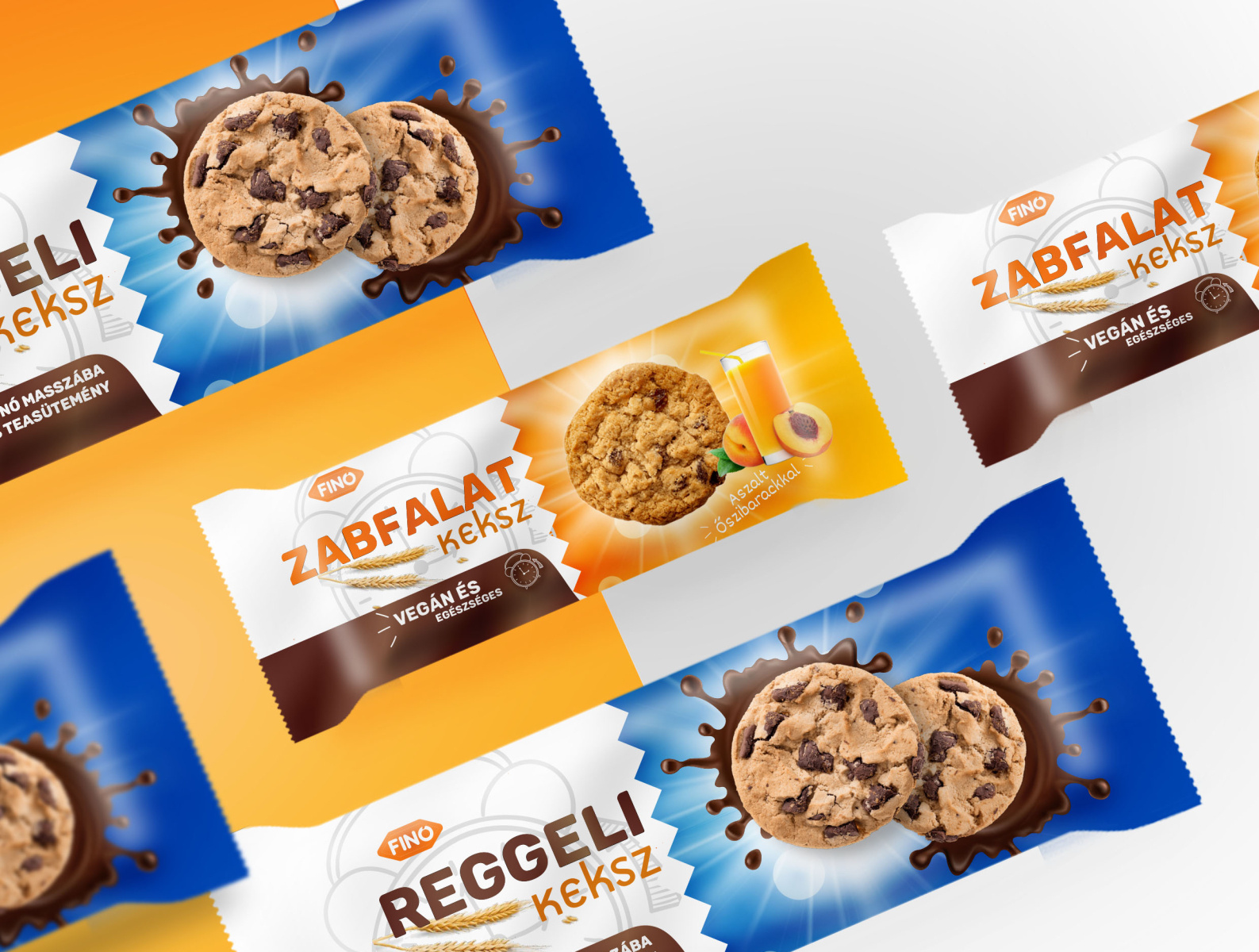 Oatmeal package design by Zsolt vadon on Dribbble