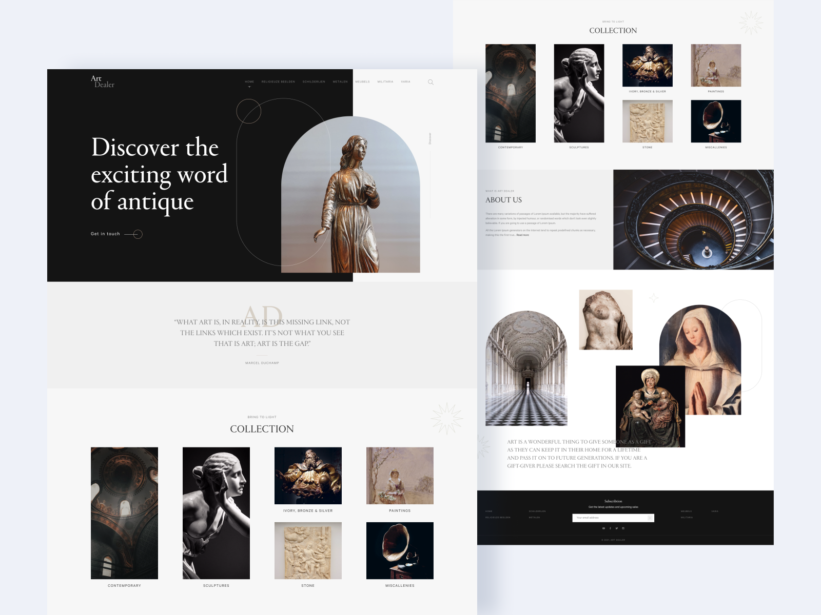 Art Collection by Anna Slobodianiuk on Dribbble