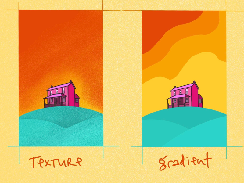 Gradient or Texture by Nick Paris on Dribbble