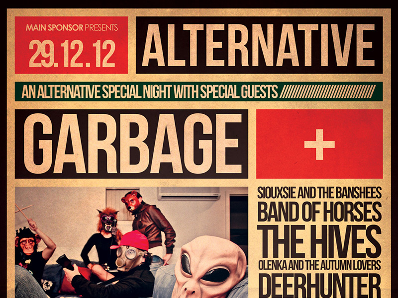 Alternative Flyer / Poster by graphicovy on Dribbble