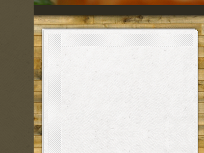 Napkin Texture? by Heather Buchel on Dribbble