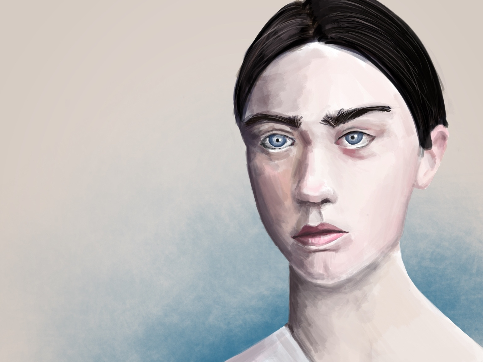 Procreate Study - Woman by Tasos Antoniou on Dribbble