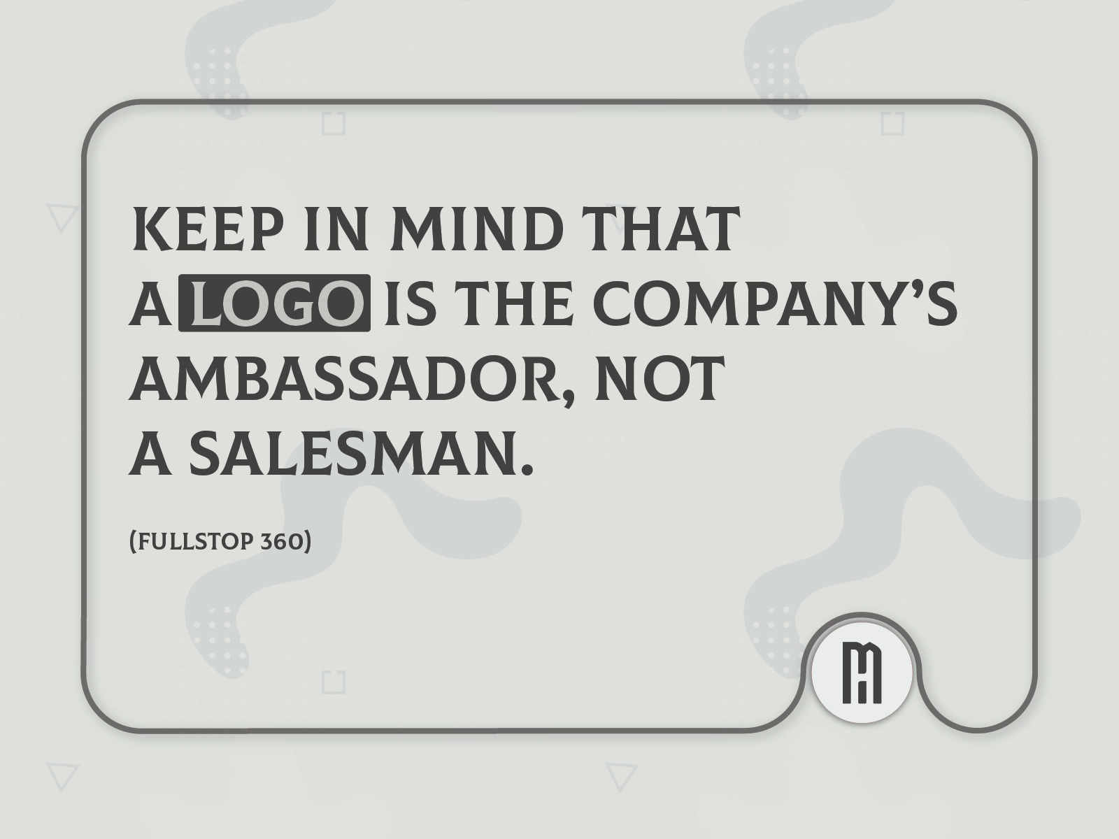 Logo Quote - 002 by Hasny Ameen on Dribbble