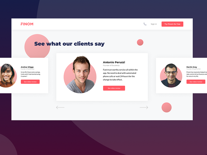 Browse thousands of Social Proof images for design inspiration | Dribbble