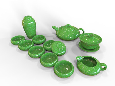 Tea Set - 3D Modeling | Maya by YaNan LIN on Dribbble