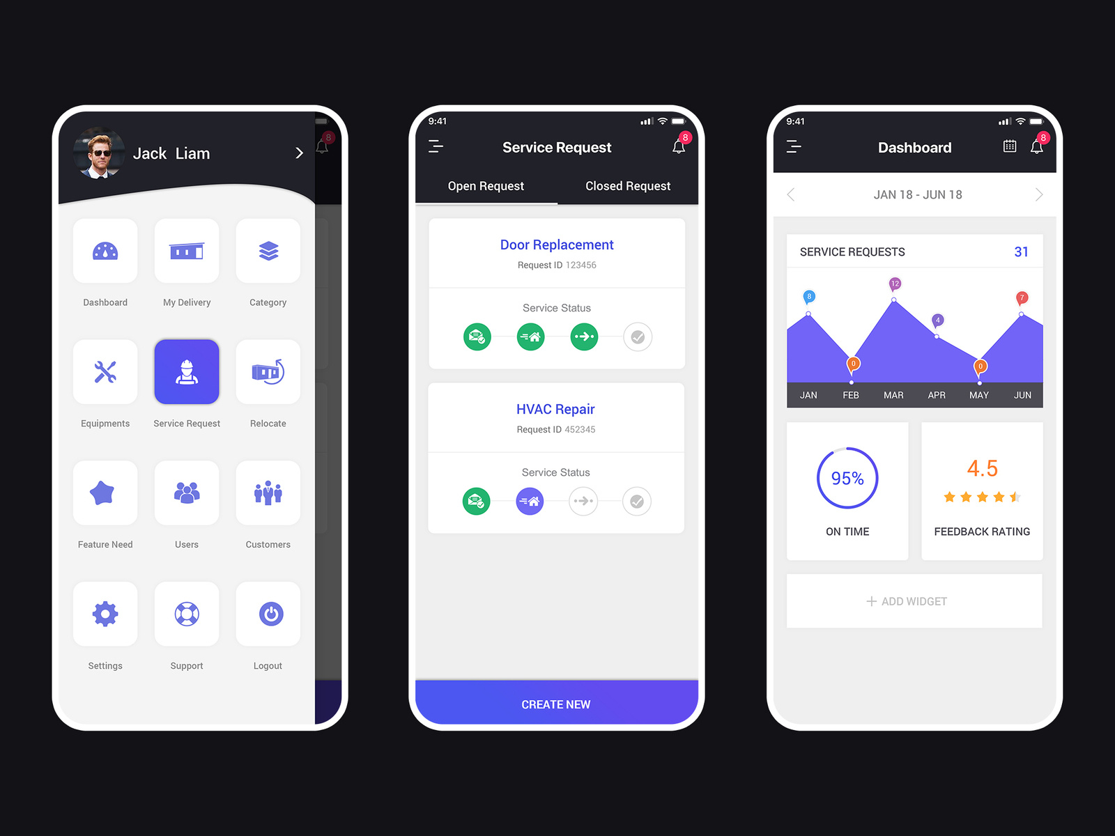 Temporary Home App by Tamiii on Dribbble