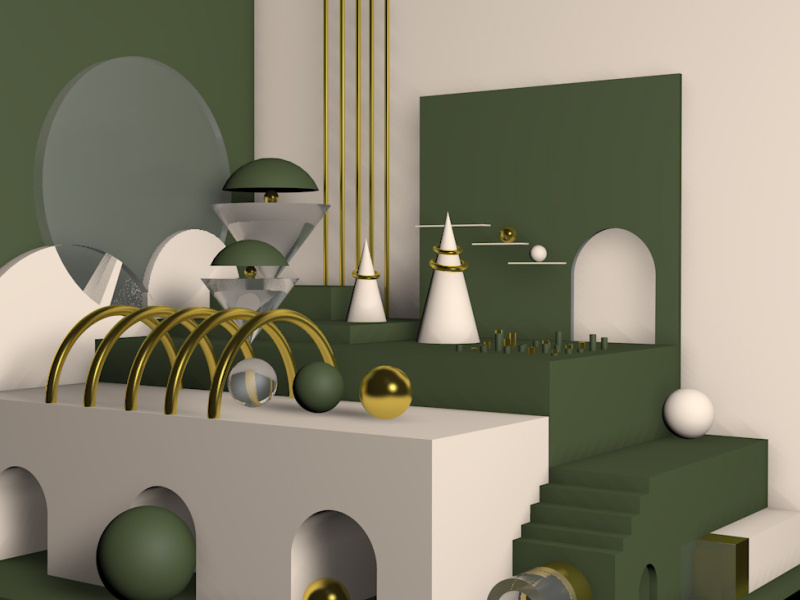 C4D Practice - Material by ChunTzu Chang (Claire) on Dribbble