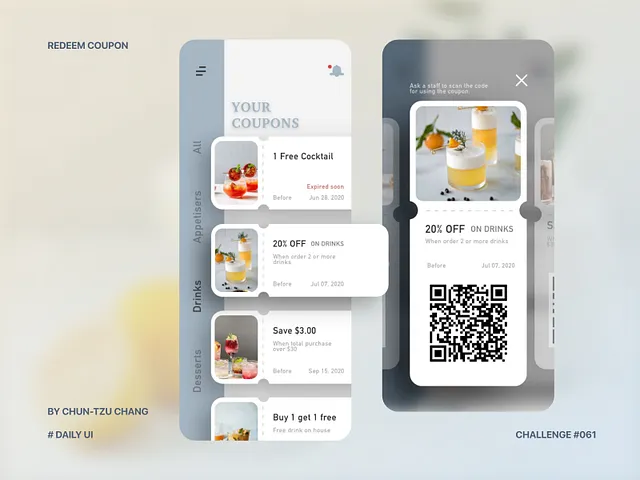 Coupon UI designs, themes, templates and downloadable graphic elements ...