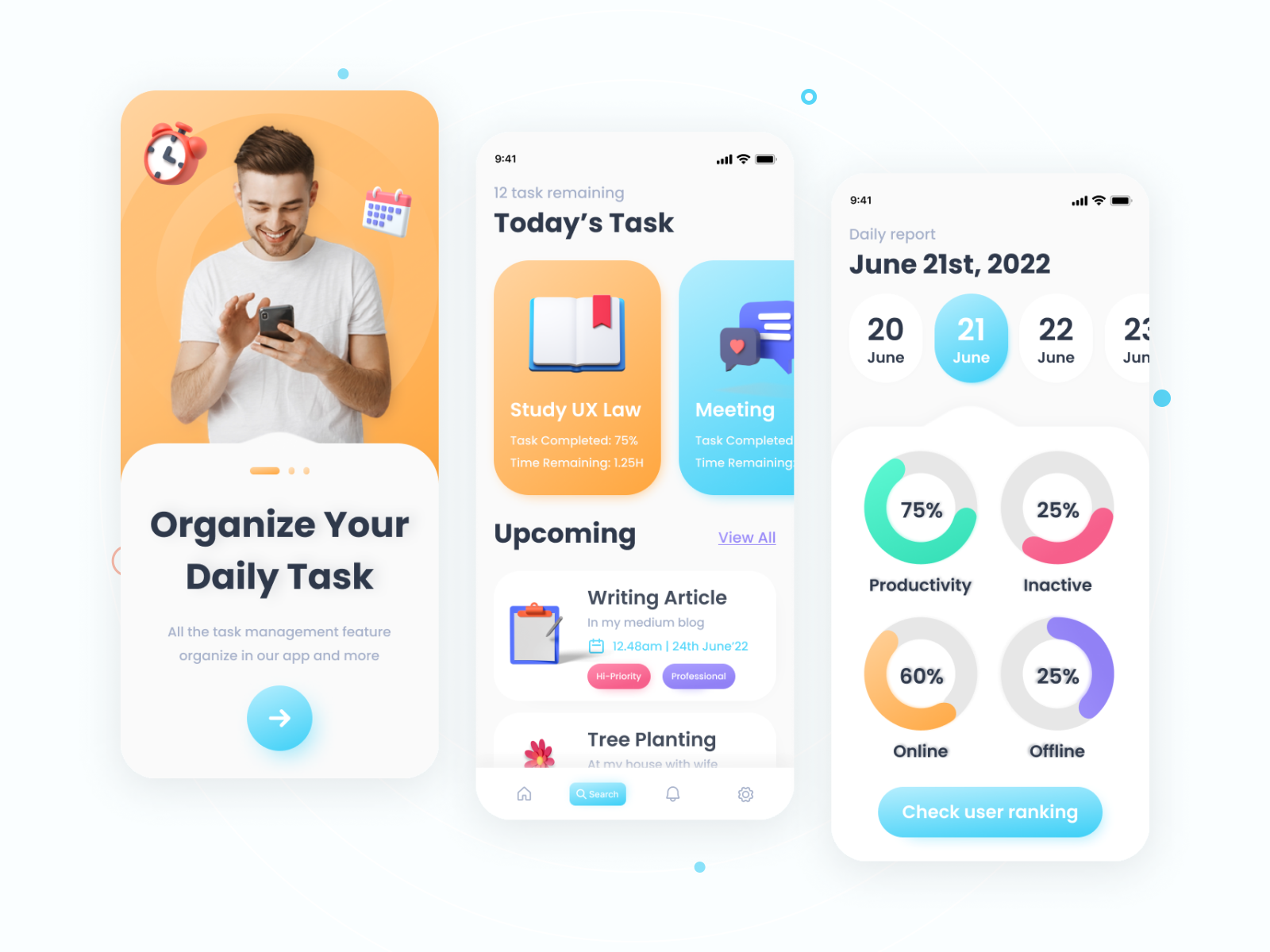 To do android & iOS mobile ui app design by Abdul Khaleque on Dribbble