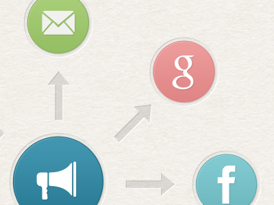 Social Media Sharing illustration by David Janelle on Dribbble