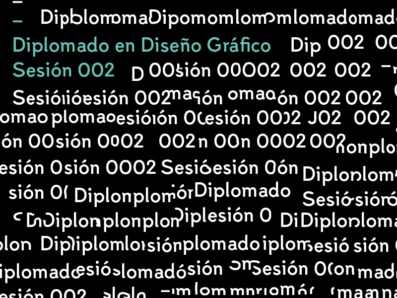 Content Aware Typography by Jorge Paez on Dribbble