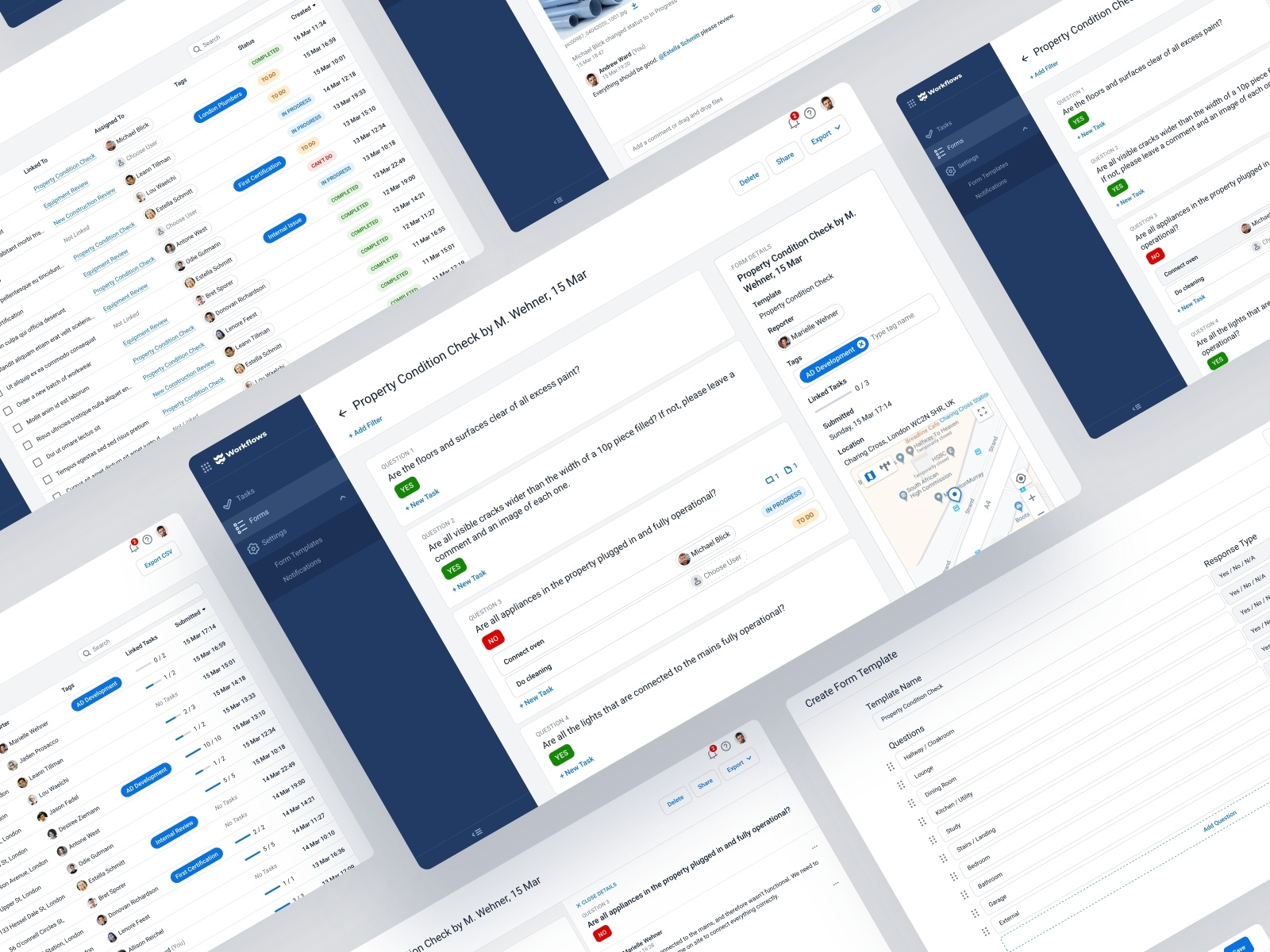 Workflows Web App by Sergey Karpuk on Dribbble