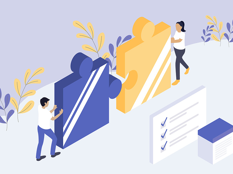 Solution Concept Isometric Illustration by angelbi88 on Dribbble