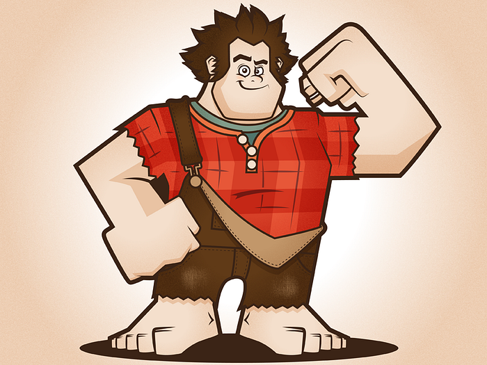 Wreck It Ralph (Final) by 3WNDR® on Dribbble