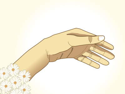 hand by Syeda Javeria on Dribbble