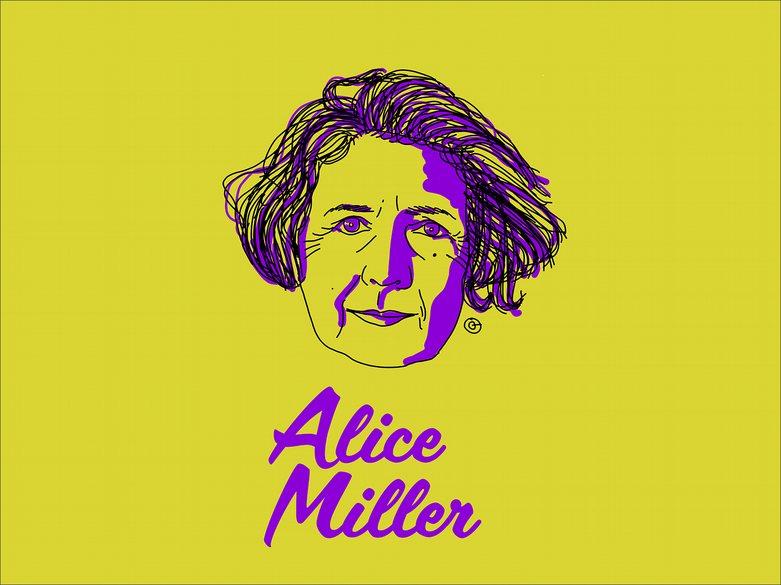 Alice Miller Series Portraits Of Women By Caroline Constant On Dribbble