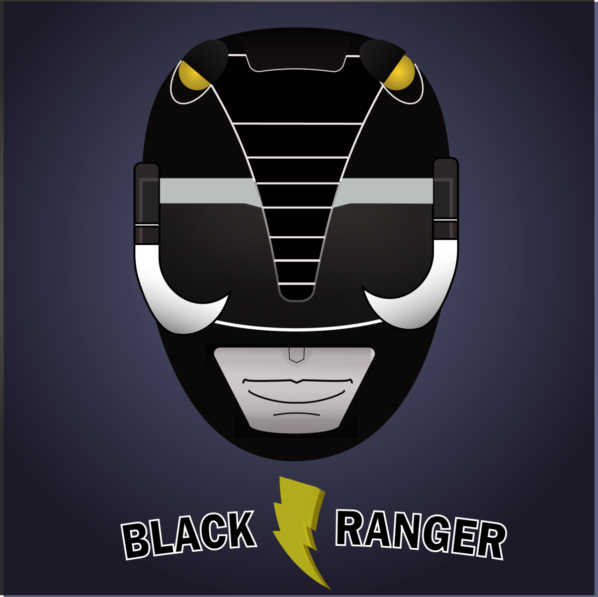 Black Power Ranger by James Divers on Dribbble