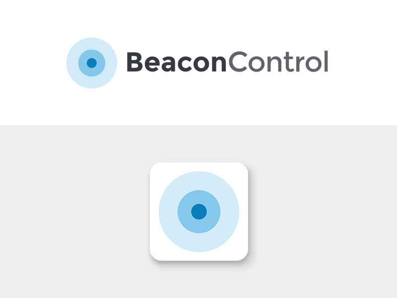 BeaconControl logo by Ira Nezhynska on Dribbble