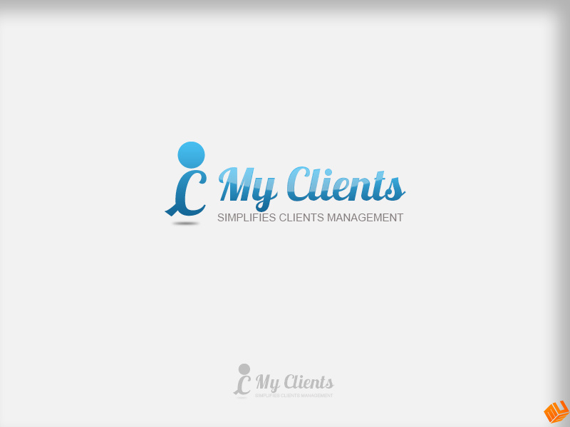 Myclients - Logo by Xavier Pincay on Dribbble