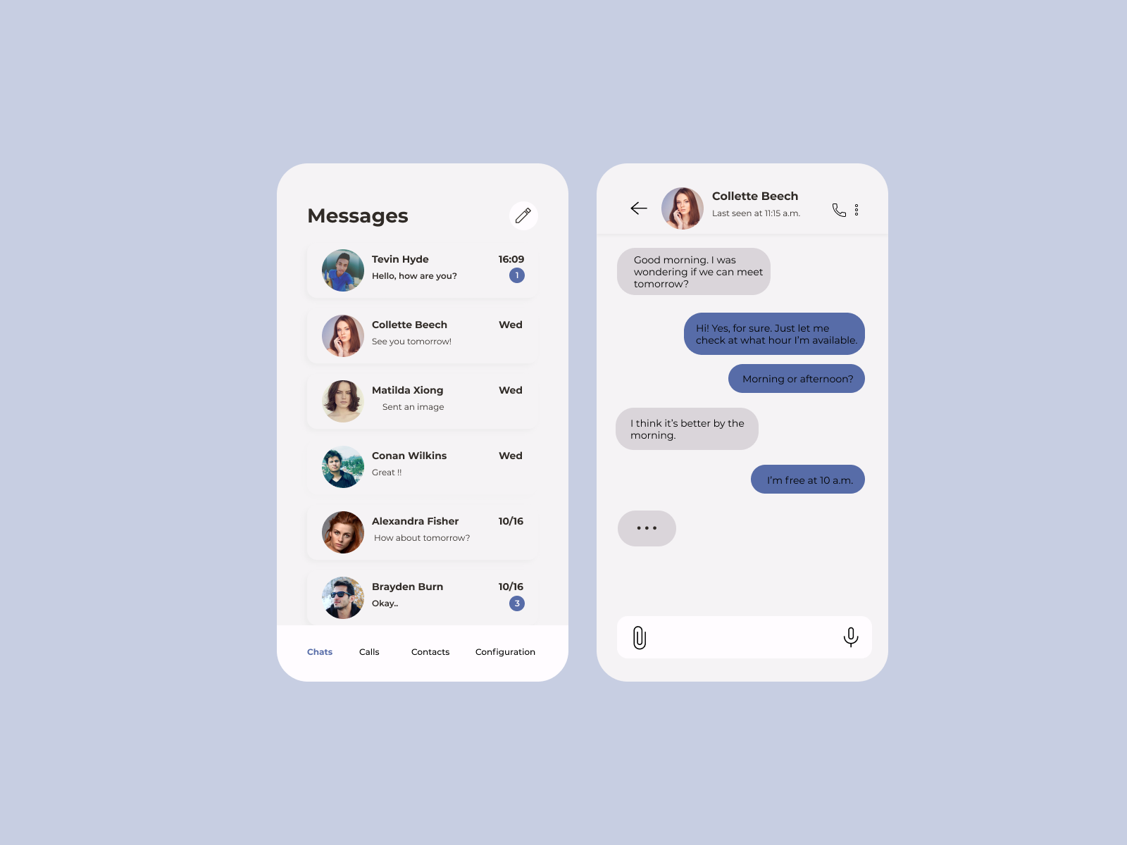 Direct Messaging by Melissa Fuentes on Dribbble