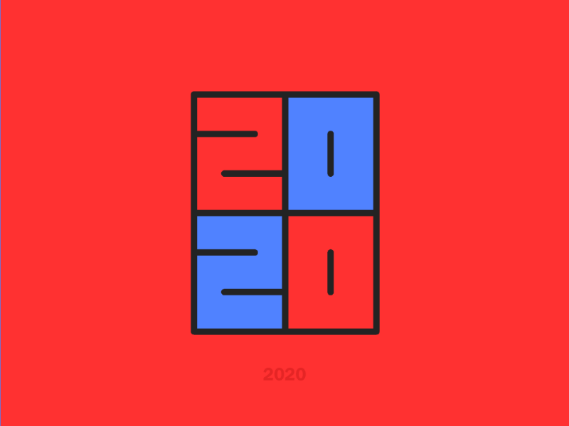 2020 logo design by Nuris Firdaus on Dribbble