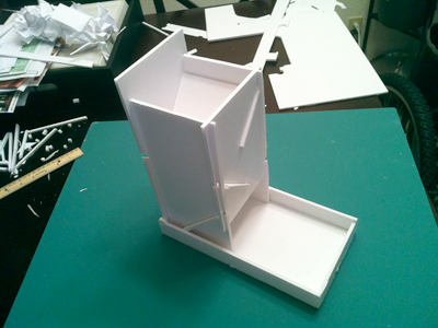 Dice Tower in Foam-Core 1 by R.A. Ray on Dribbble