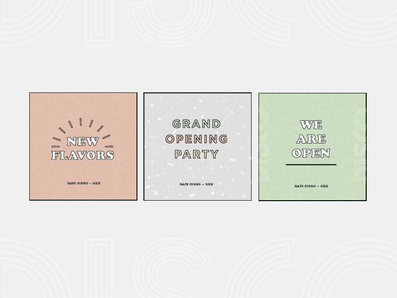 Disco Typography by Lauren Coleman on Dribbble