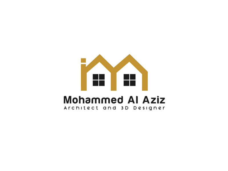 Mohamed Al-Aziz | Logo Design by Ebrahem Hamed on Dribbble