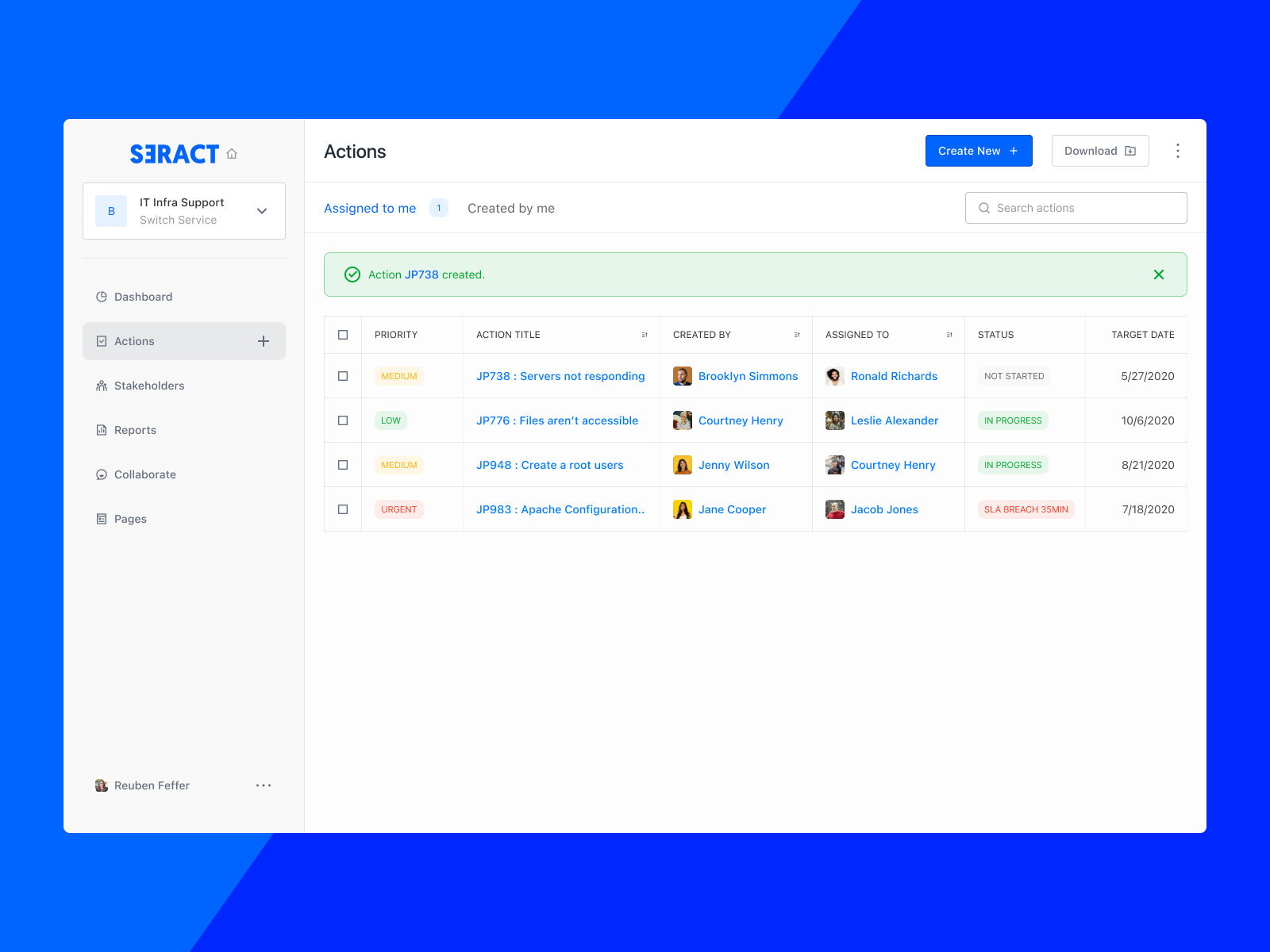SaaS App UI by Elescript on Dribbble