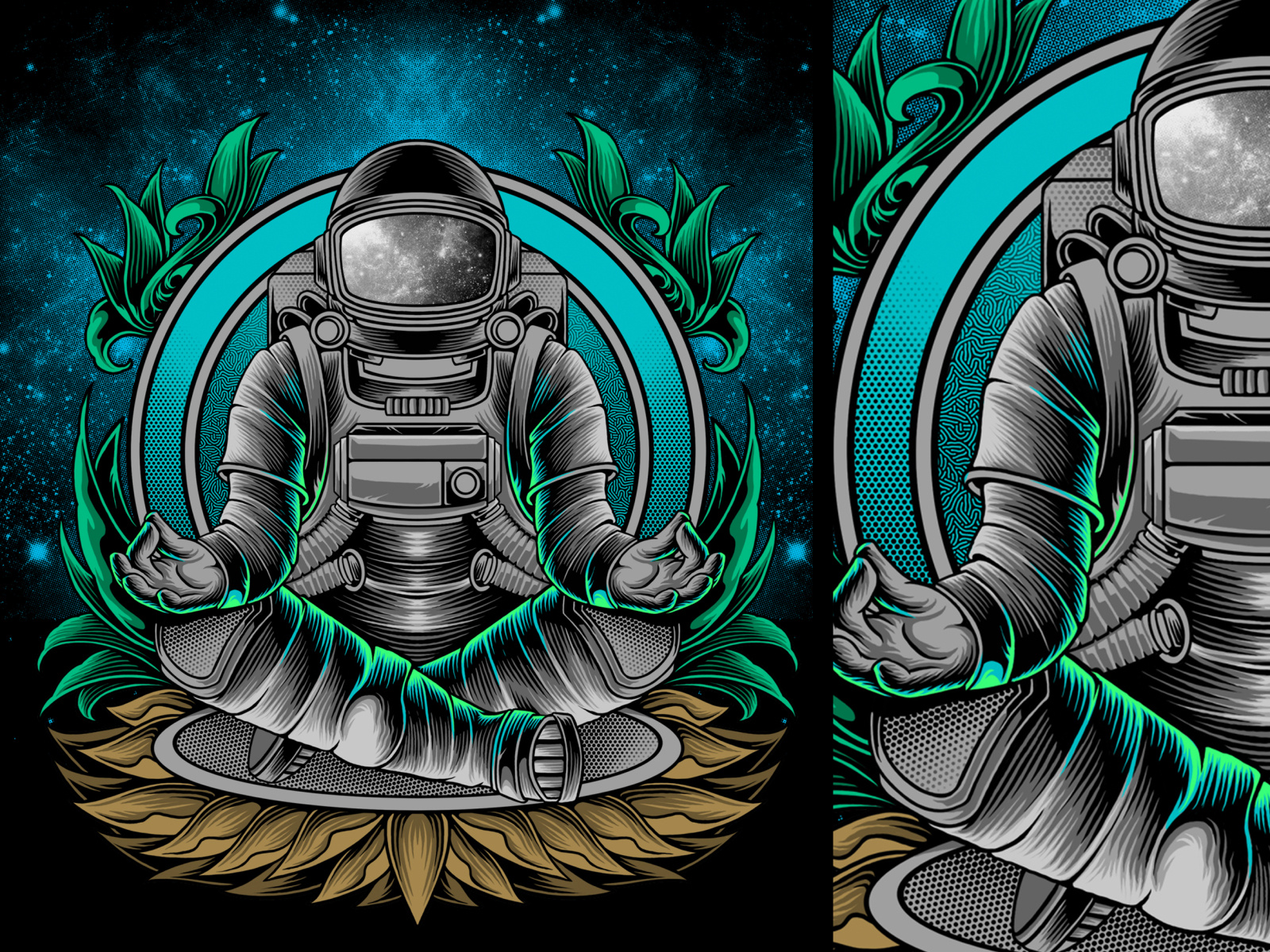 astro galaxy by andharuart on Dribbble