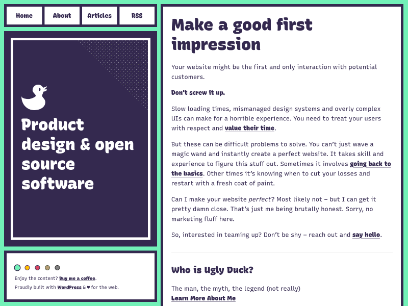Website Theme Switcher by tdarb on Dribbble