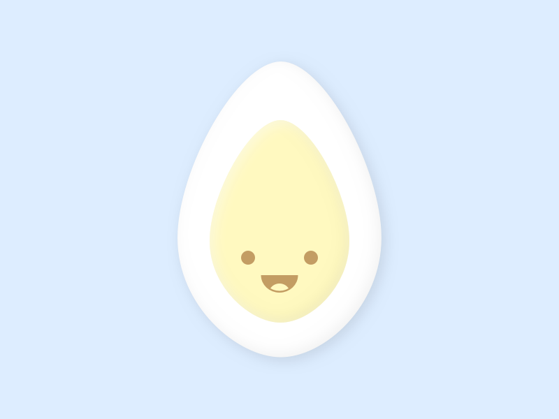 Good Egg by tdarb on Dribbble